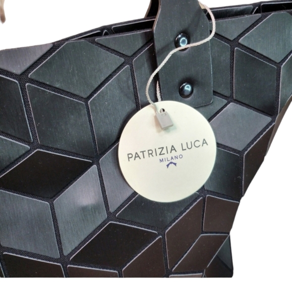 Patrizia Luca | Bags | Nwt Patrizia Luca Black Geometric Tote | Poshmark
